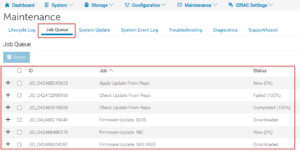 How to update Dell iDRAC9 firmware using Web Interface via HTTPS