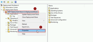Customize MDT Deployment Share with Rules and Bootstrap.ini