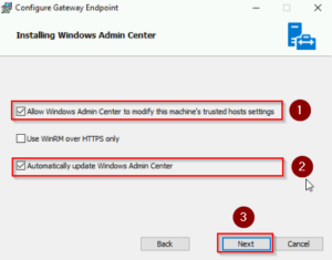Server Management: Installing Windows Admin Center on Windows Server
