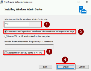 Server Management: Installing Windows Admin Center on Windows Server